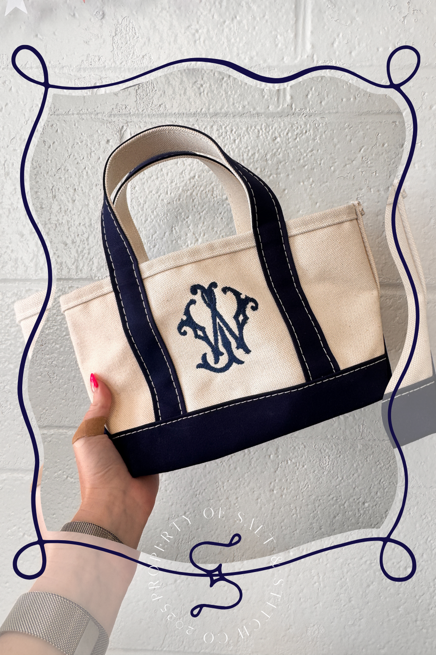 Monogram Chic - Salt & Stitch Embroidery & Monograms – Salt & Stitch Co