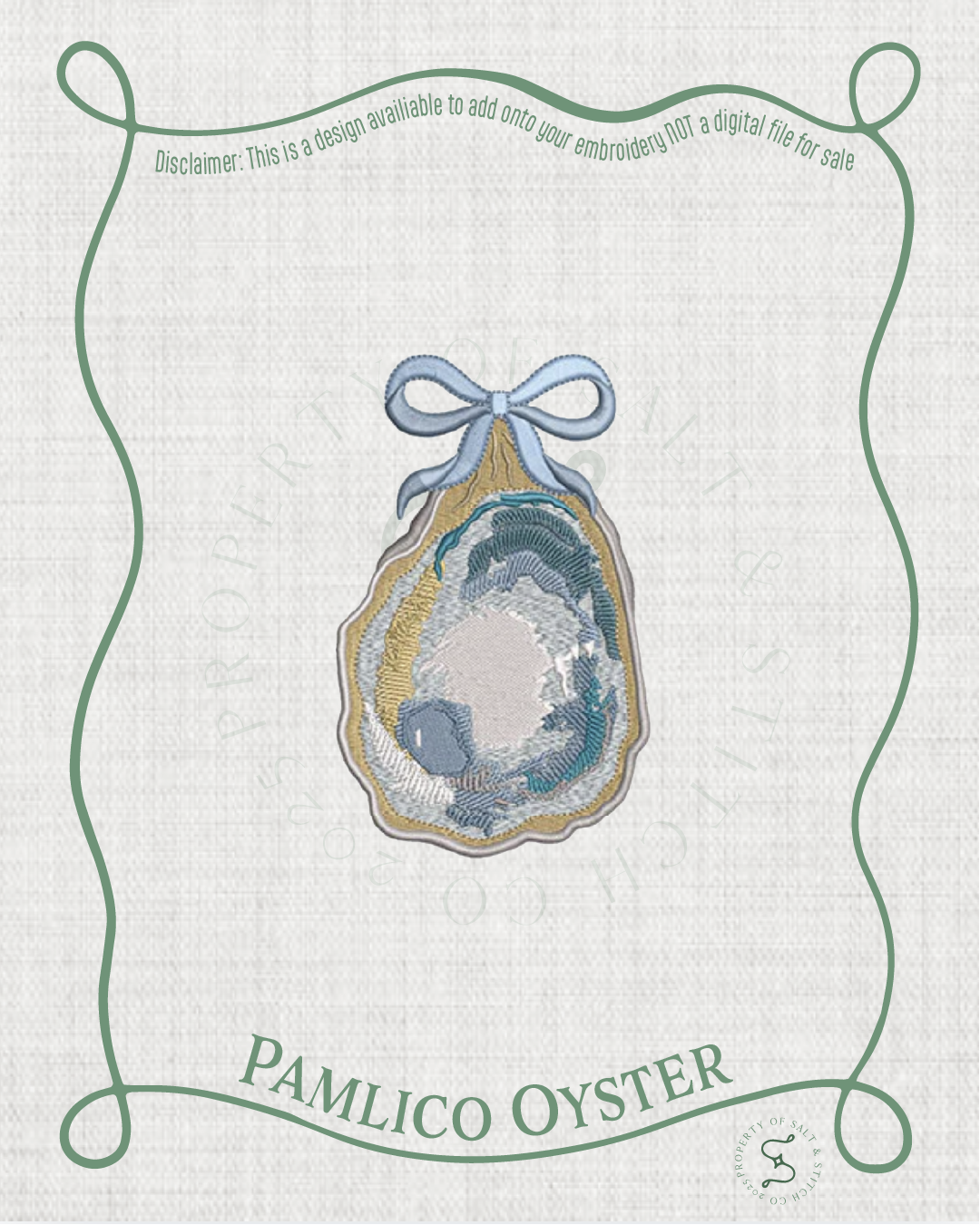 Pamlico Oyster – Salt & Stitch Co