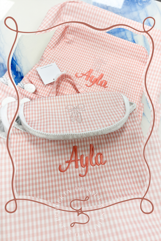 Monogram Fonts at Salt & Stitch Co in Morehead City