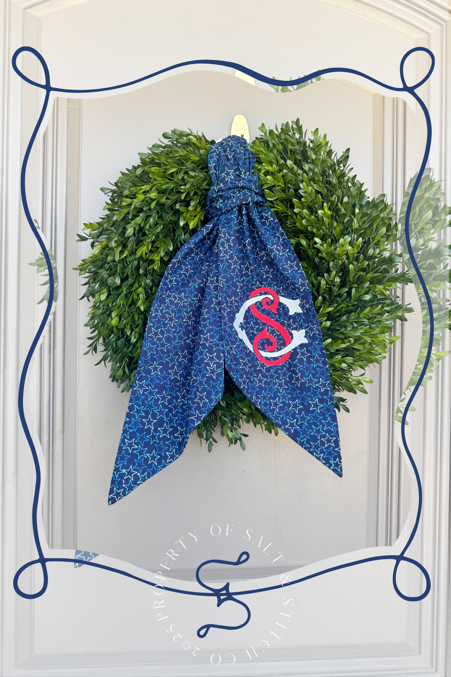 Monogram Chic - Salt & Stitch Embroidery & Monograms – Salt & Stitch Co